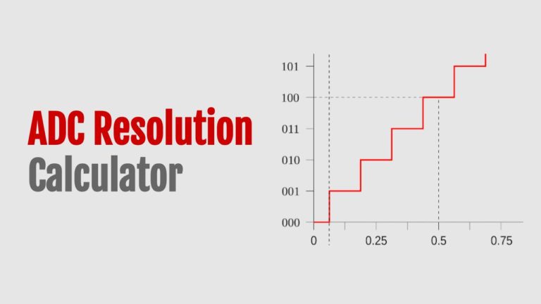 ADC Bit Resolution Calculator