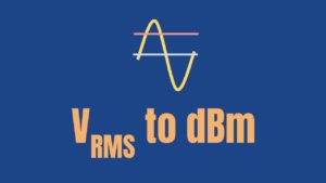 Volt to dBm Calculator