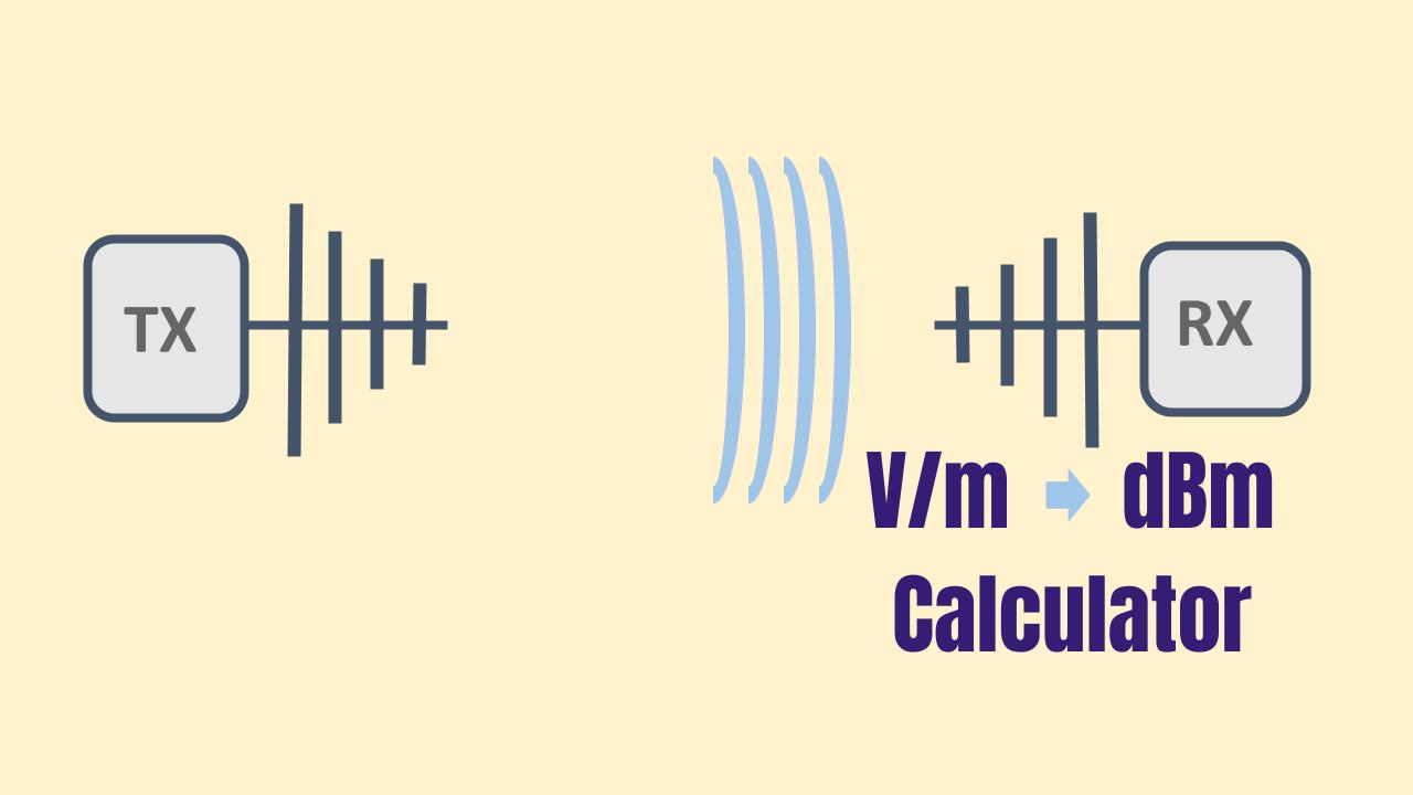 V m To DBm Calculator V m To DBm Calculator