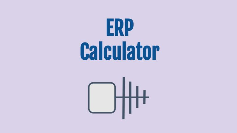 ERP Calculator