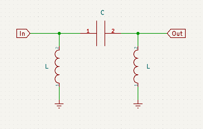 Pi Filter Design Calculator