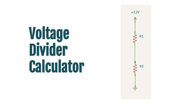 Voltage Divider Calculator