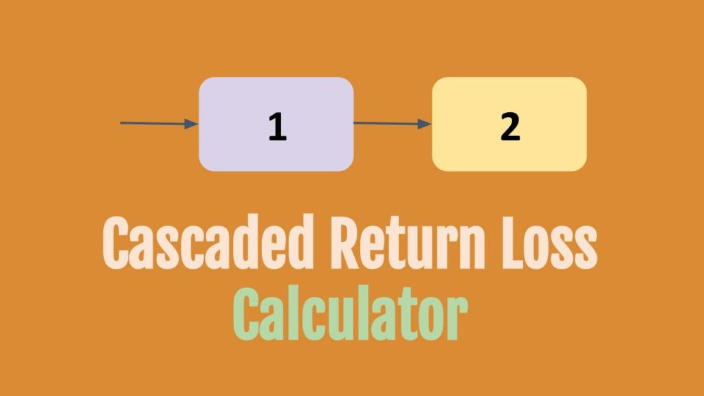 Cascaded Return Loss Calculator