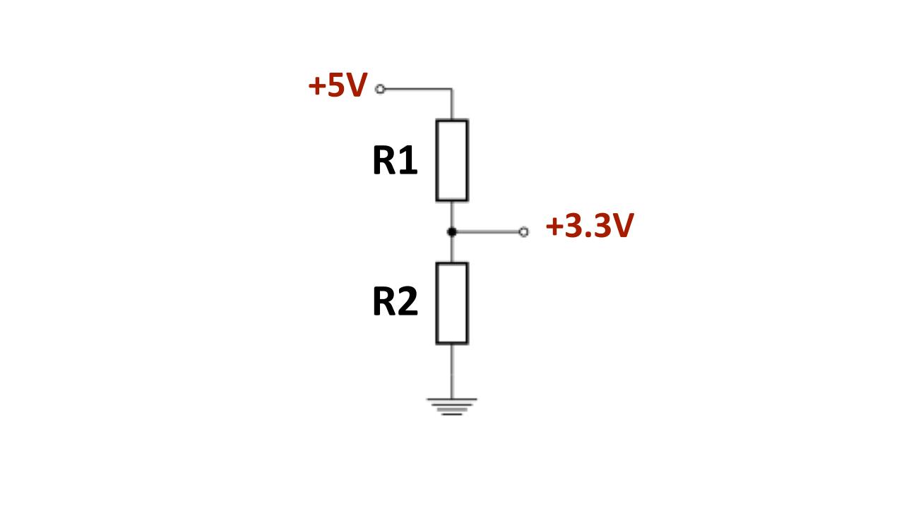 5V to 3.3V Voltage Divider
