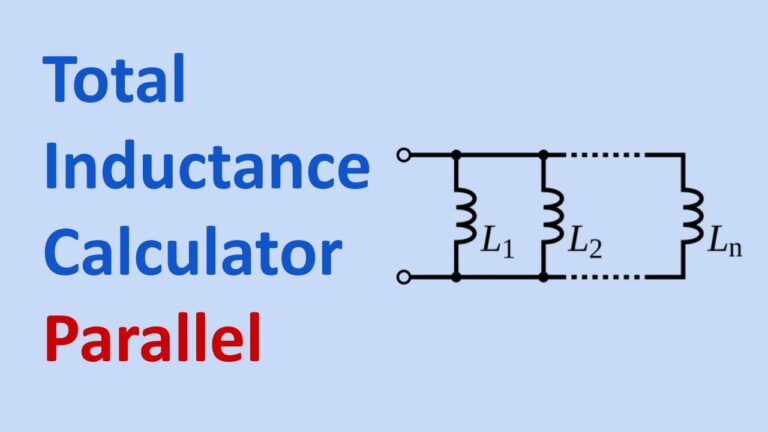 Parallel Inductance Calculator