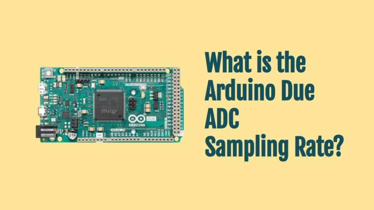 What is the Arduino Due ADC Sampling Rate?